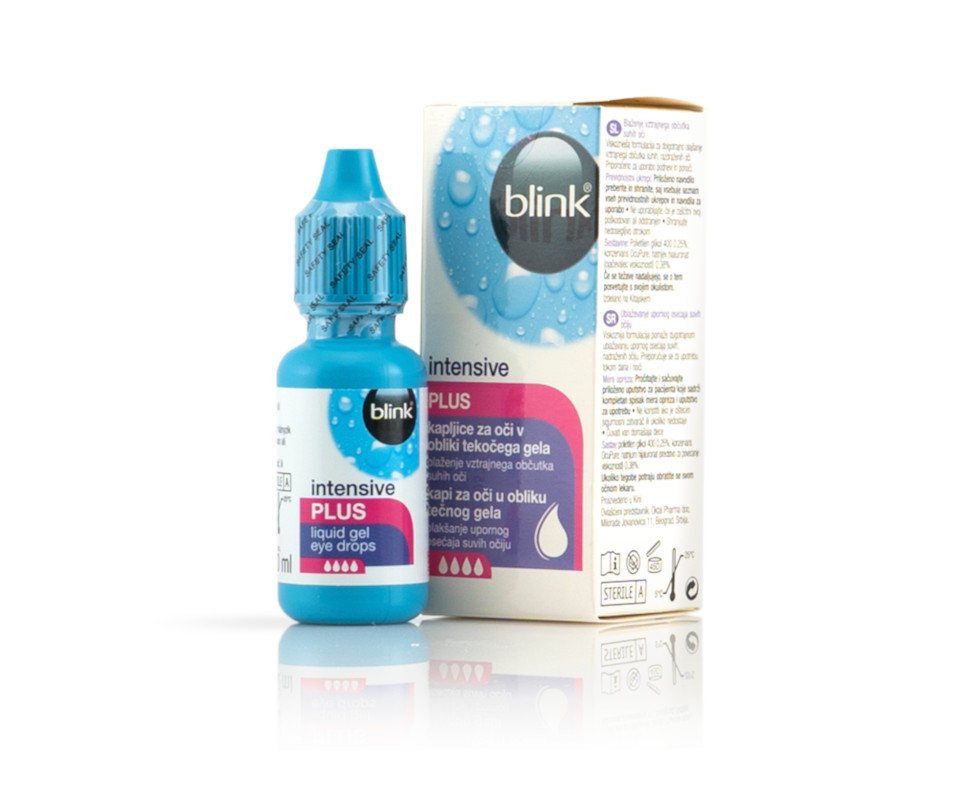 Poklanjamo 5x Blink® Intensive Plus kapi za oči! | Optometrija.net