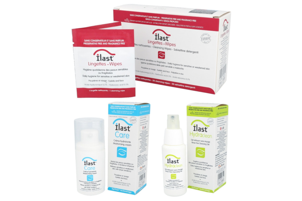 Ilast proizvodi za higijenu vjeđa - maramice, krema i gel | Optometrija.net